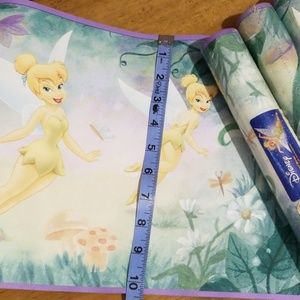 Tinkerbell | Wall Decor | 6 Rolls Of Tinkerbell Wallpaper Boarder ...